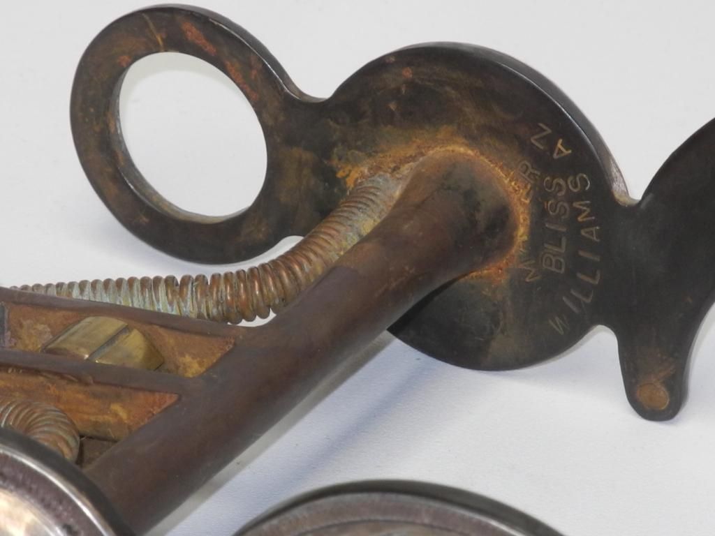 Ron Bliss Crescent California Spade Bit silver