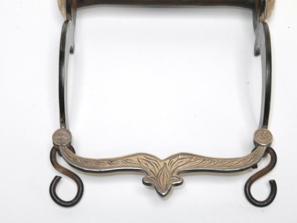 Ron Bliss Crescent California Spade Bit silver