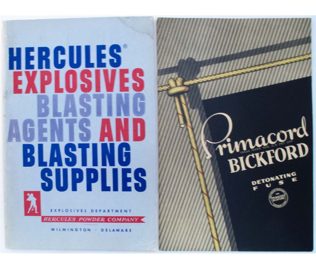 BLASTING AND DETONATING FUSE SUPPLY CATALOGS, DATED 1941-1959 ...