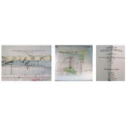 Sutro Tunnel and Comstock Map