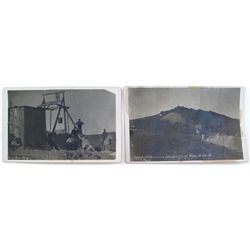 Early photographs of Rawhide mining cites.