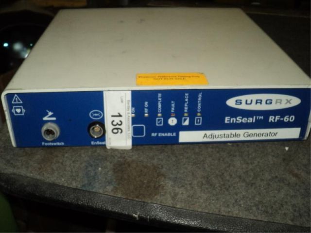 Surg RX Enseal RF-60 Adjustable Generator