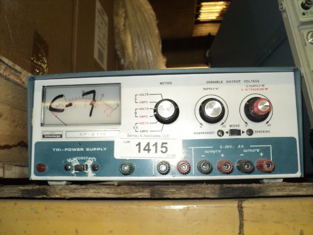 Schlumberger SP-2718 Tri Power Supply