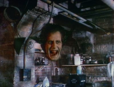 BRIDE OF REANIMATOR DR HILL FLYING HEAD BAT WING JOHN BUECHLER F/X SHOP ...