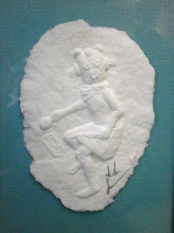 2 - John Saunders Cast Pressed Native Paper Art