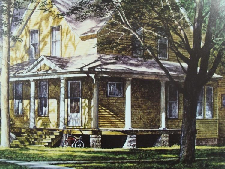 Robert William Addison Fine Art Poster Old House -Chase