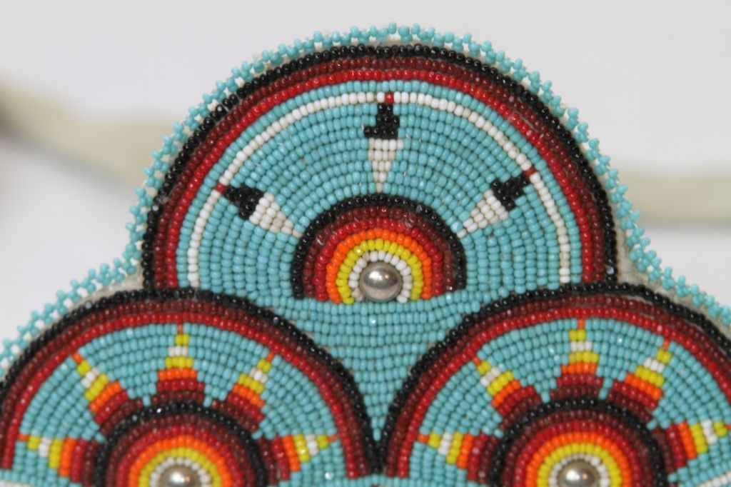 Sioux Indian Beaded Headdress