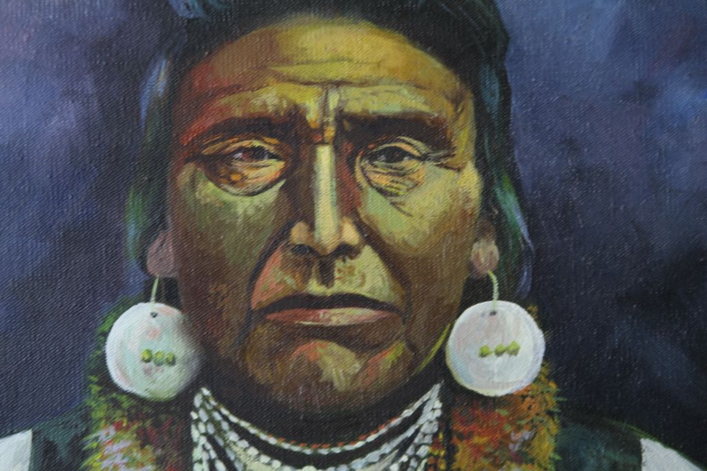 "Cuts the Rope" Indian Original Art