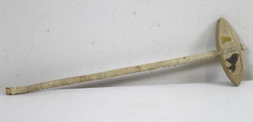 Antique Indian Carved War Mallet