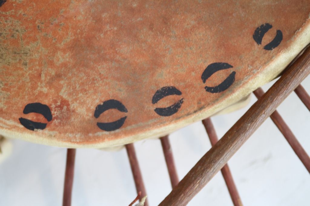 Cheyenne Ghost Bull Curing Drum