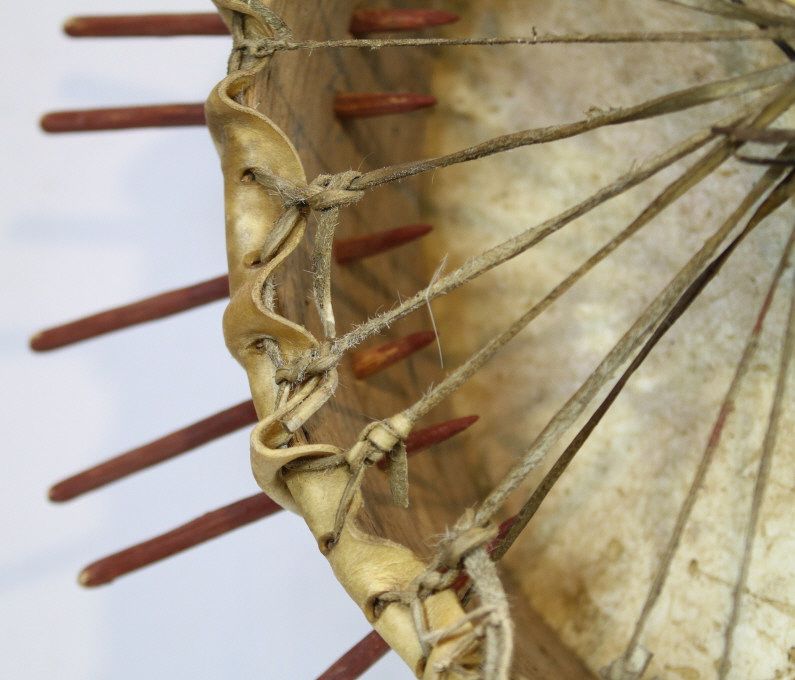Cheyenne Ghost Bull Curing Drum