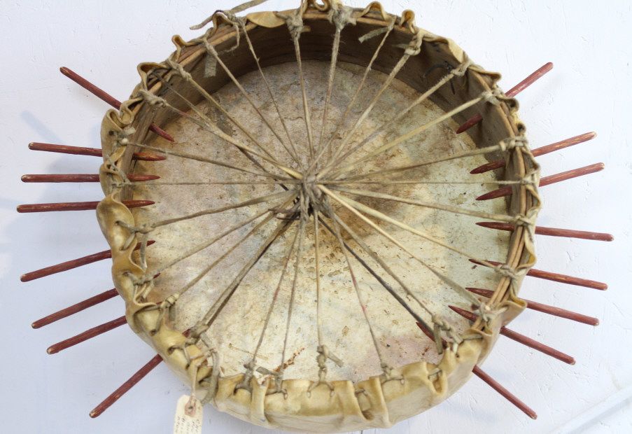 Cheyenne Ghost Bull Curing Drum