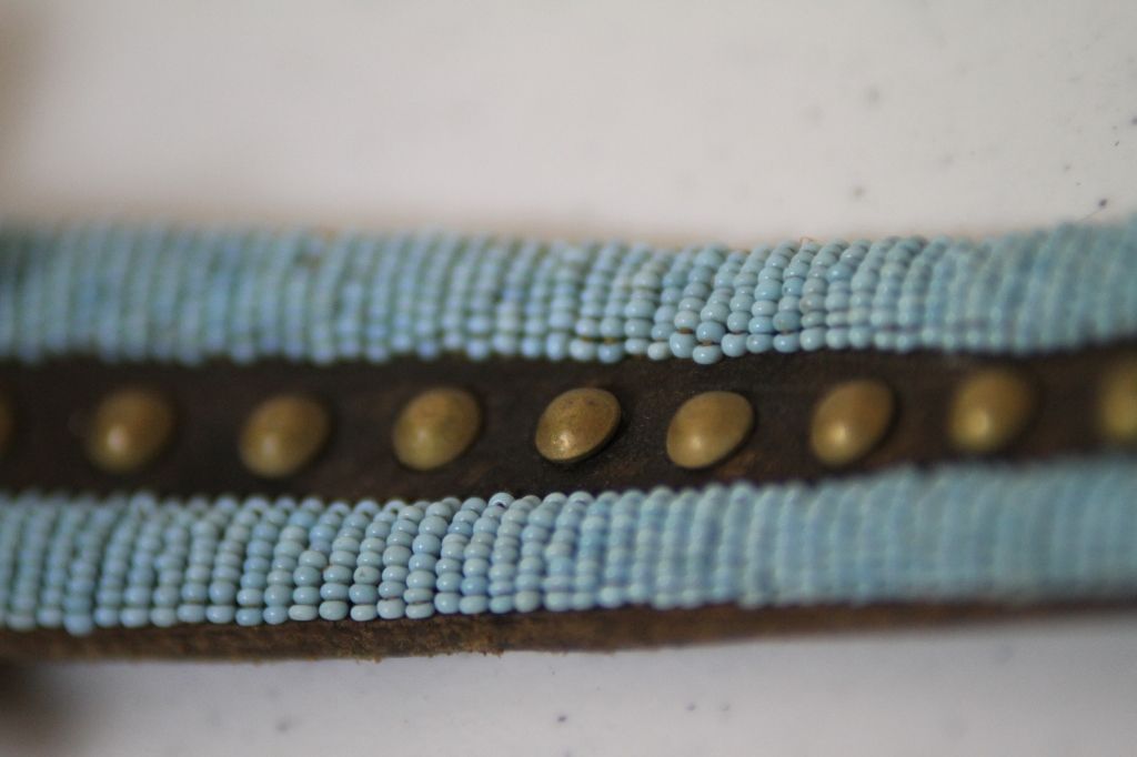 Hopi Indian US Police Badge and Belt.