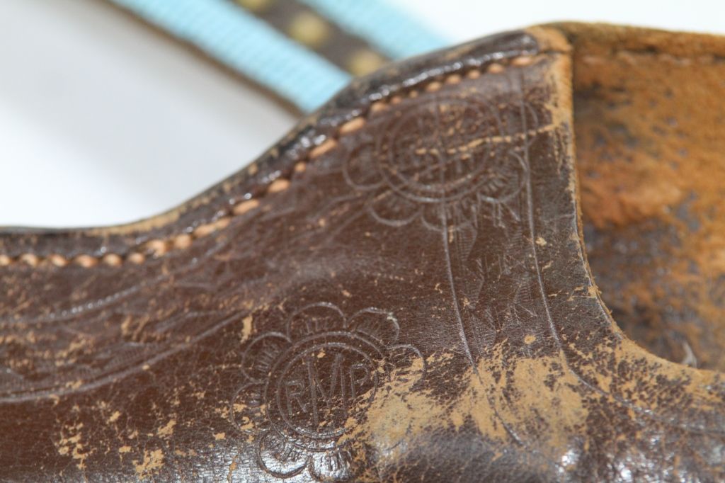 Hopi Indian US Police Badge and Belt.