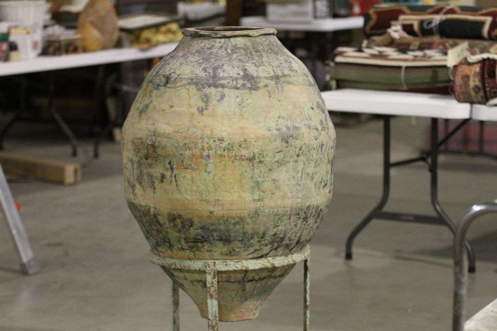 200 year old Aegean Olive Oil Amphora (pot)