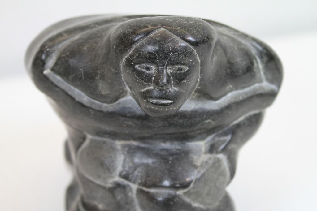 Inuit Eskimo Original Art Statue
