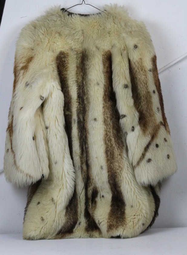 Rocky Mountain Bighorn Sheep Fur Coat