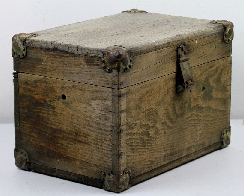 Antique Instrument Wood Box