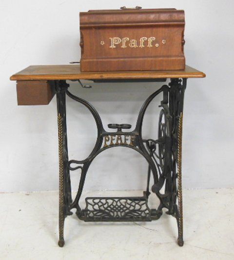 Antique sewing machine by Pfaff