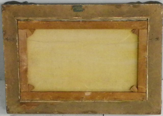 Pair 19th c. oil paintings signed E. Boehm