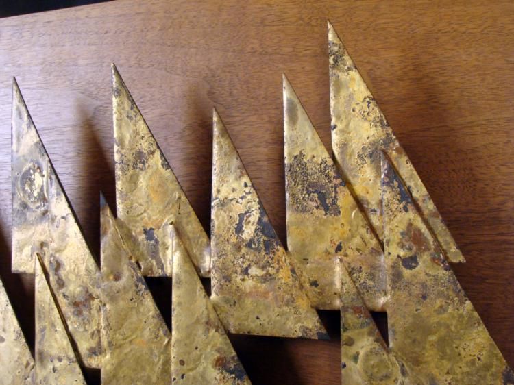 Peter Pepper Sailboats Metal Relief Wall Art