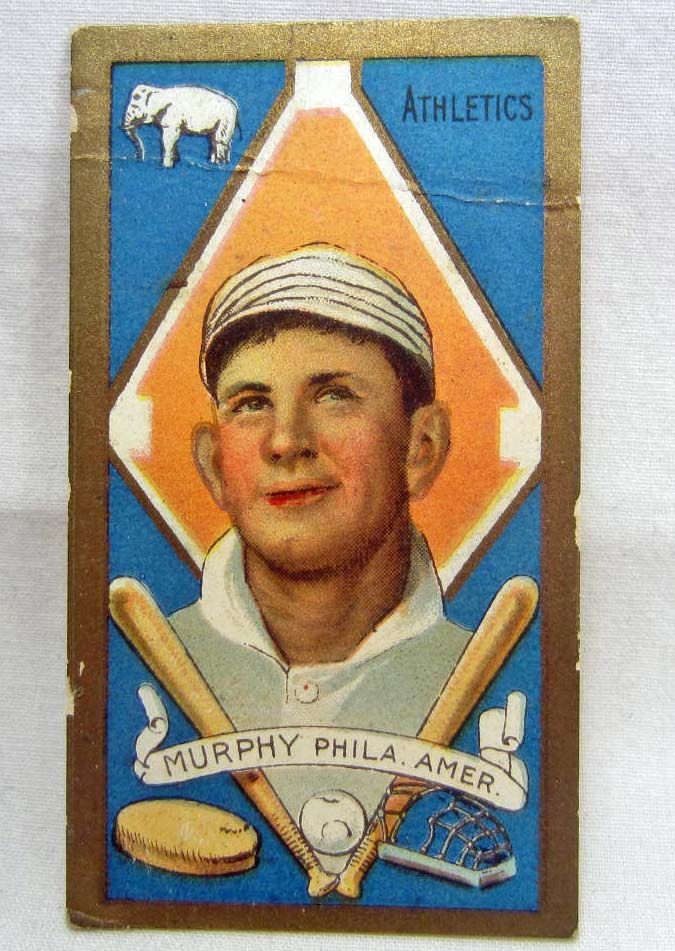 1911 - T205 DANIEL MURPHY BASEBALL CARD - PHILADELPHIA