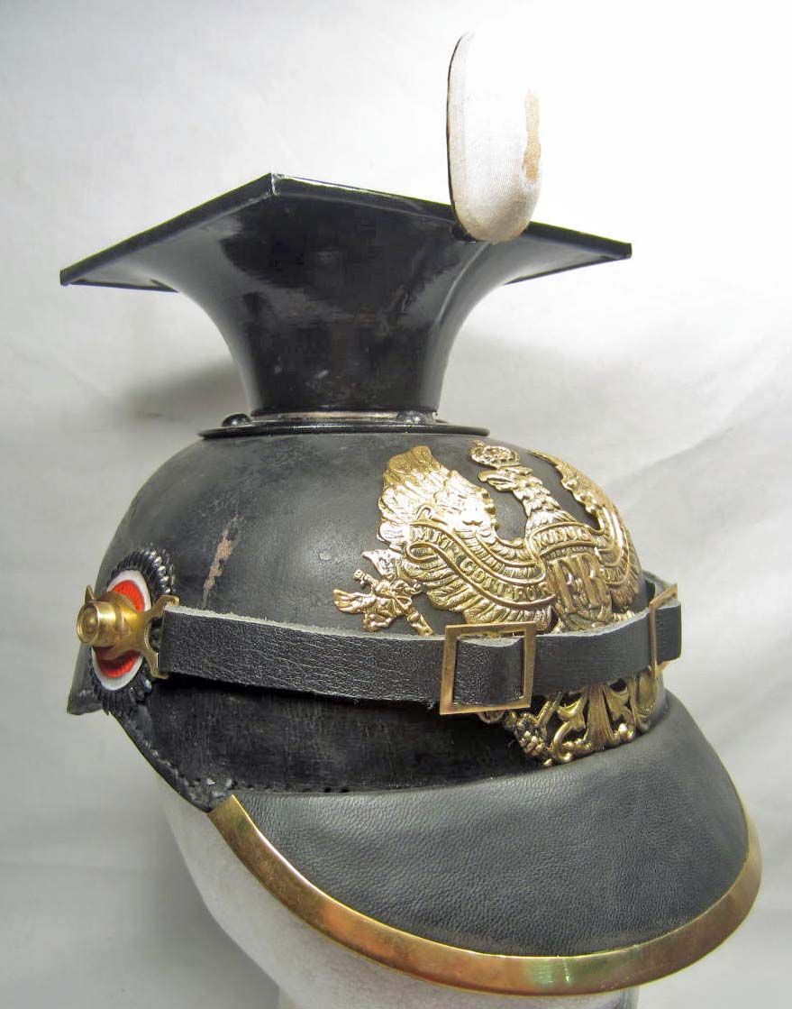 IMPERIAL GERMAN UHLAN EM TSCHAPKA CAVALRY RIDERS HELMET