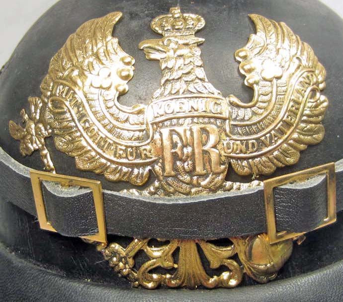 IMPERIAL GERMAN UHLAN EM TSCHAPKA CAVALRY RIDERS HELMET