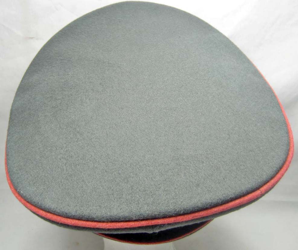 GERMAN NAZI WAFFEN SS PANZER OFFICERS VISOR CAP