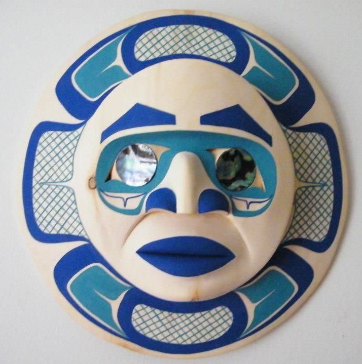 West Coast native Moon Mask