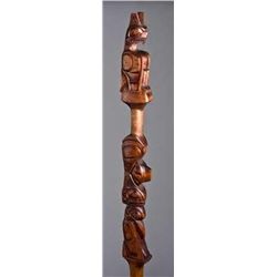 Northwest Coast native chief Talking Stick