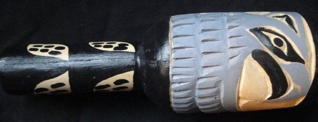 Northwest Coast Native eagle rattle