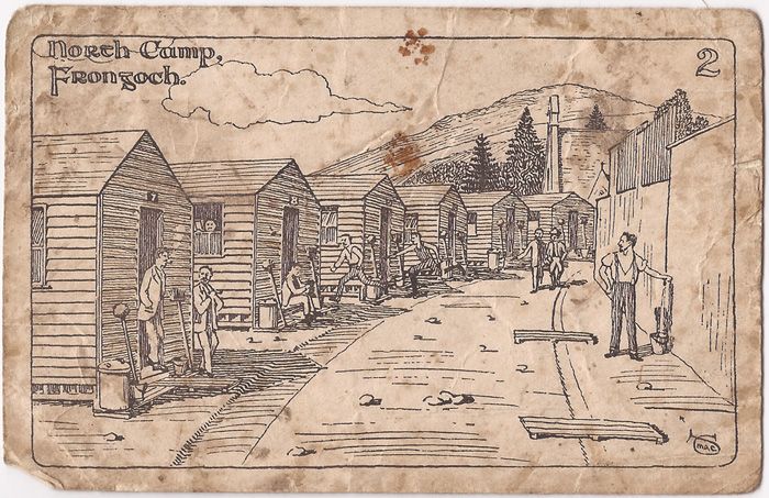 1916 Rising: Frongoch and Lewes Jail postcards