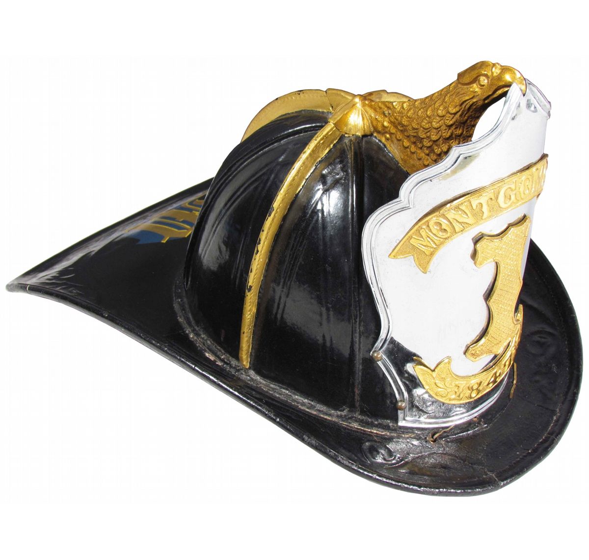 Cairn's High Eagle Black Leather Fire Helmet