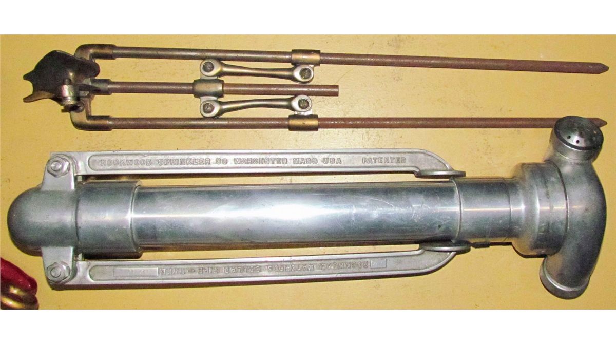 Rockwood Waterfog Cellar Pipe Fire Sprinkler