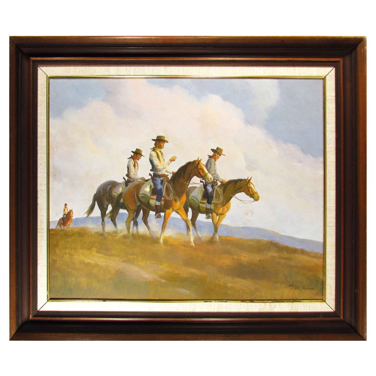 Gerald P. McCann Original Pulp Art Painting