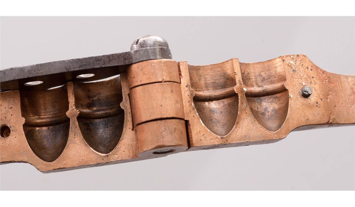 Lot of 5 Early Colt Type Bullet Molds