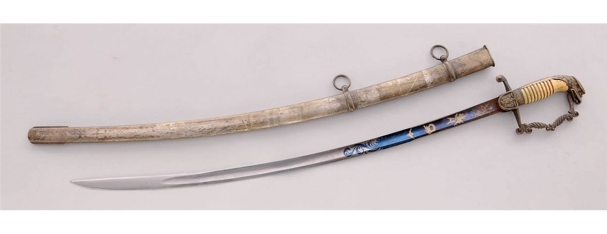 War of 1812 Era Eaglehead Officer's Sword