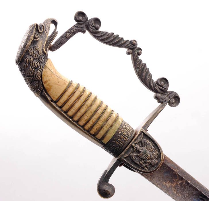 War of 1812 Era Eaglehead Officer's Sword