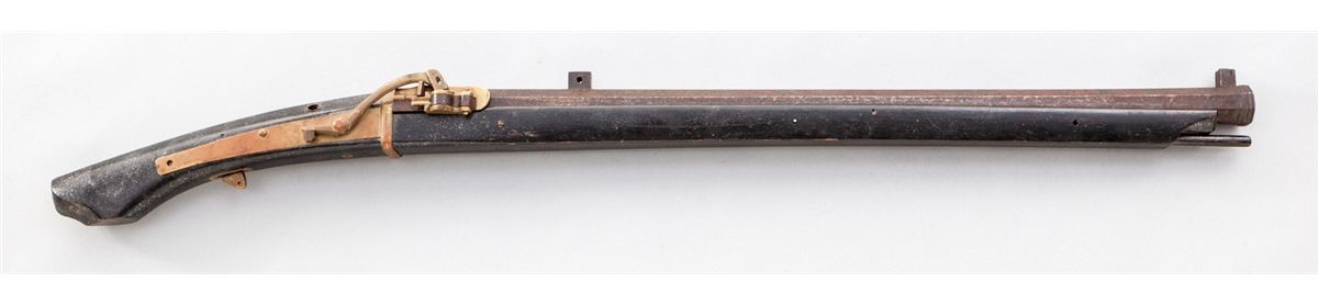 Short Heavy-Barreled Japanese Matchlock
