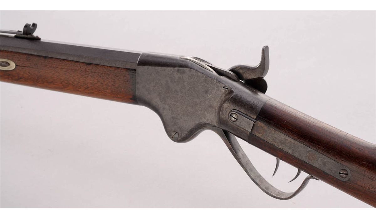 Heavy Barreled Spencer Sporting Rifle