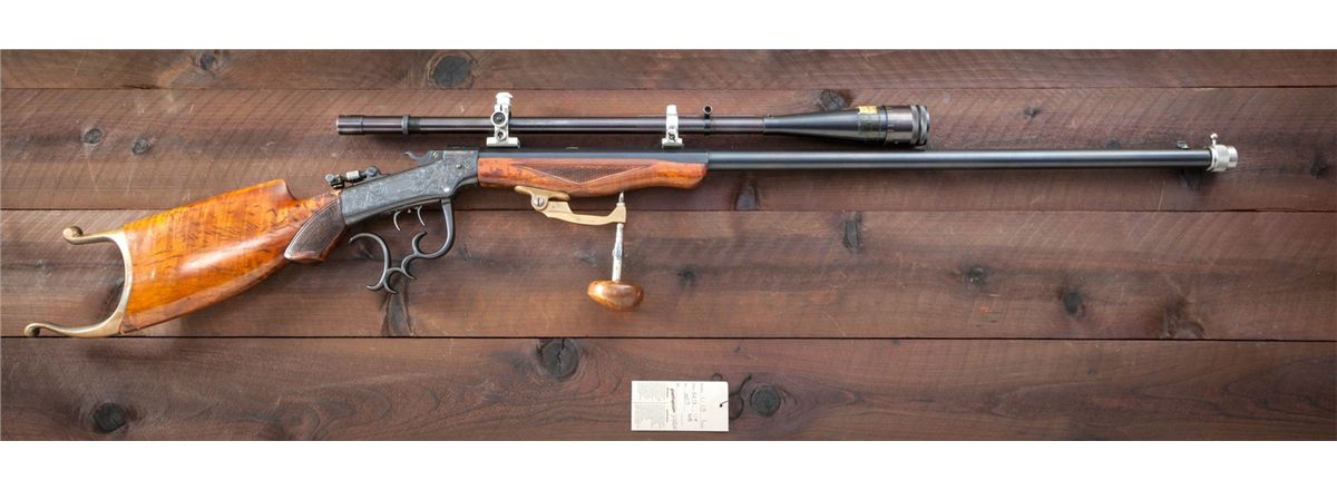 H.M. Pope Barreled Marlin Ballard Target Rifle