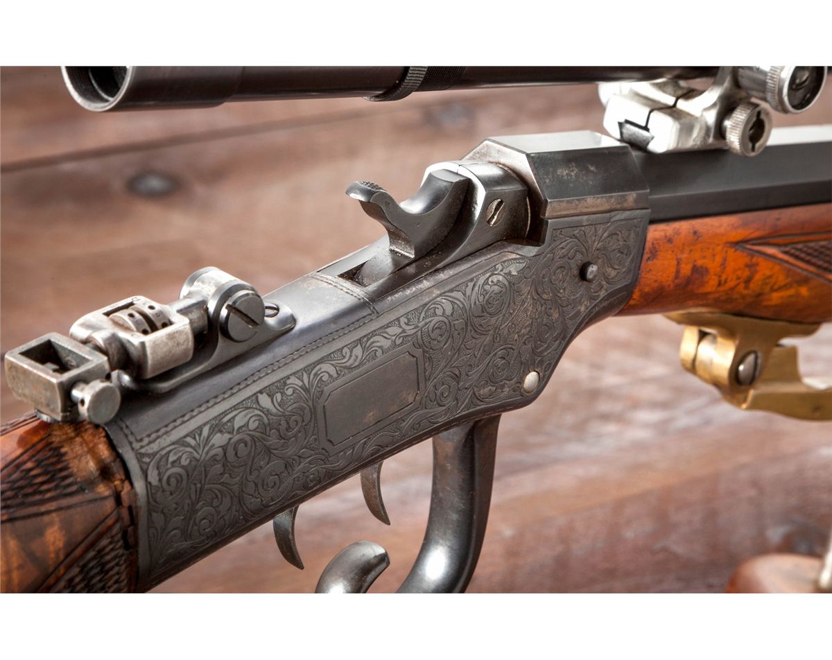 H.M. Pope Barreled Marlin Ballard Target Rifle