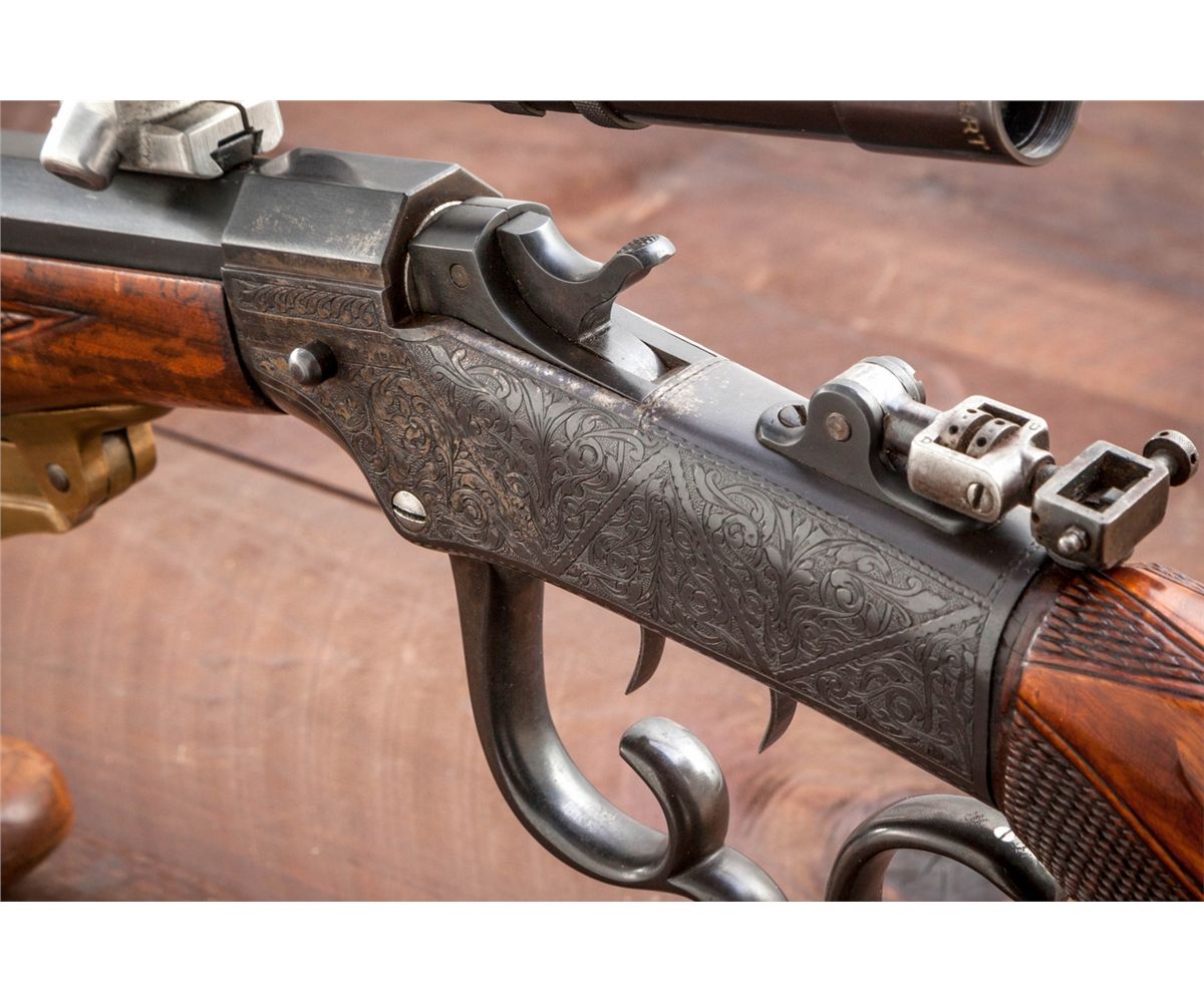 H.M. Pope Barreled Marlin Ballard Target Rifle
