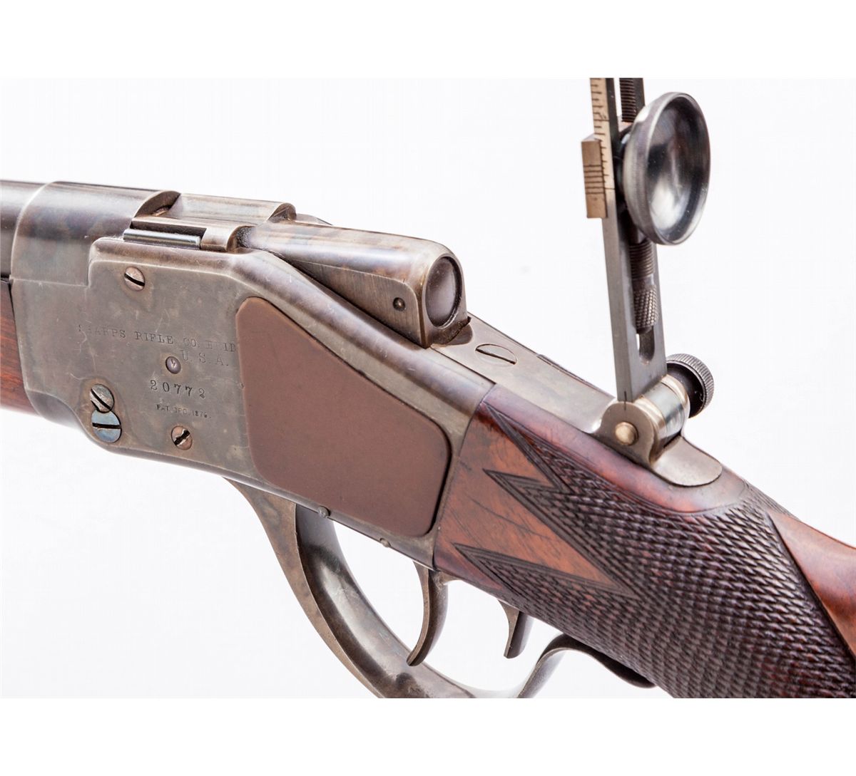 Sharps Borchardt M.1878 Mid-Range LA Rifle