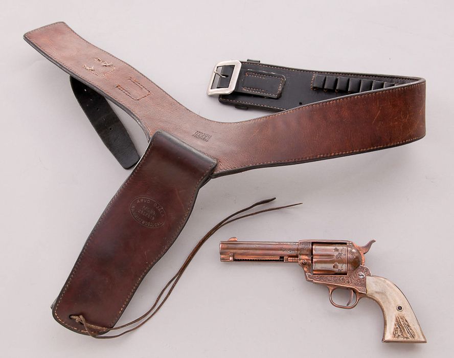 Studio Used Gr. Western Copper-Plated Revolver