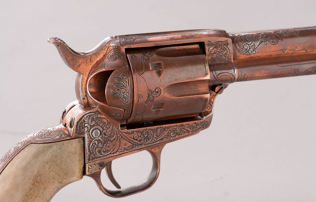 Studio Used Gr. Western Copper-Plated Revolver