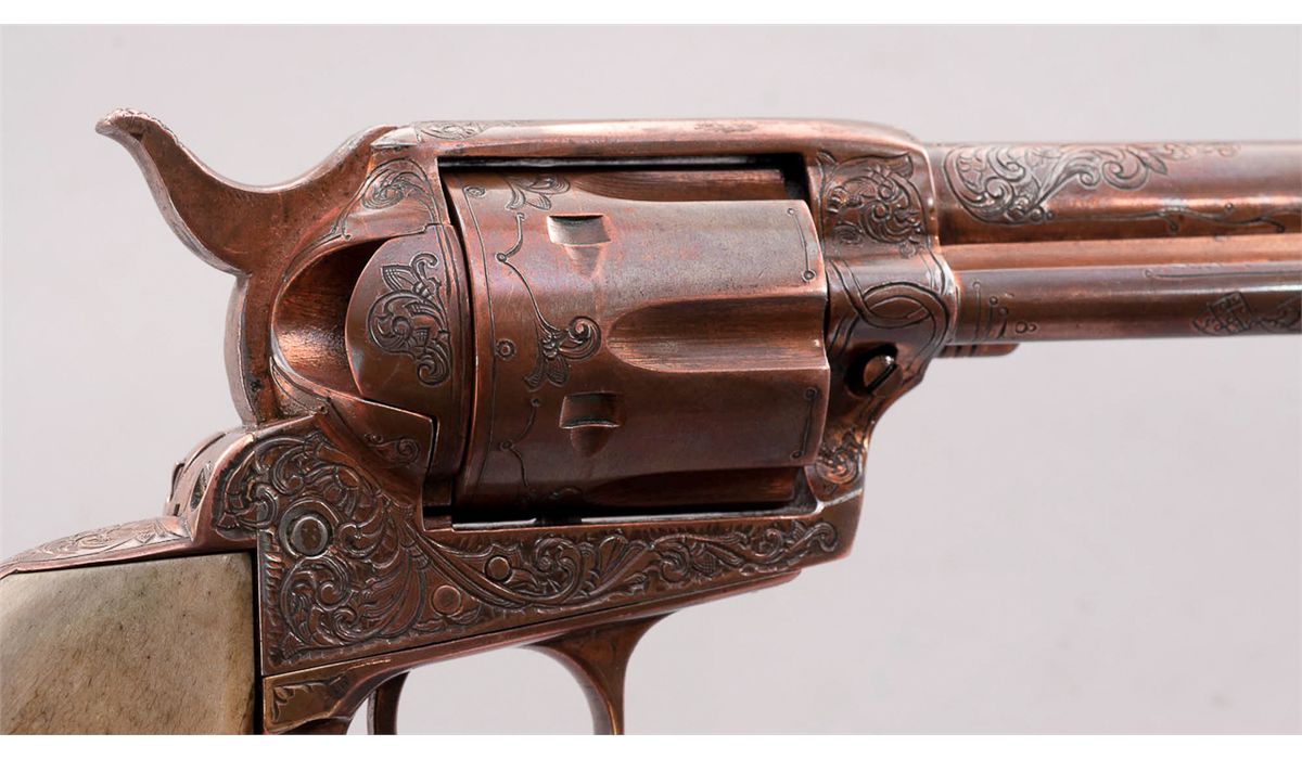 Studio Used Gr. Western Copper-Plated Revolver
