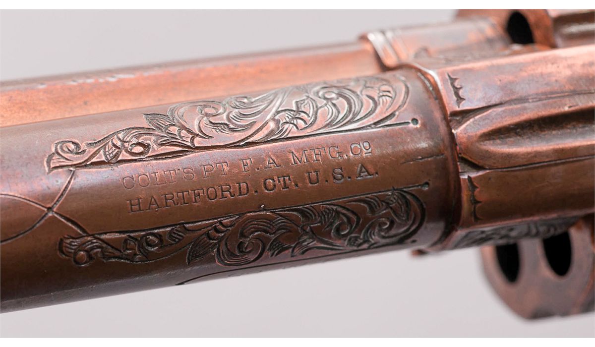 Studio Used Gr. Western Copper-Plated Revolver
