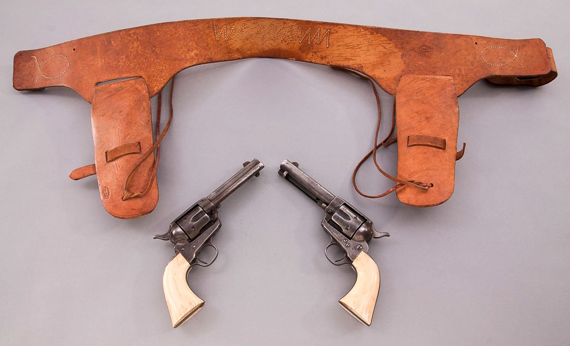 Two-Gun Colt Gunfighter's Fastdraw Rig